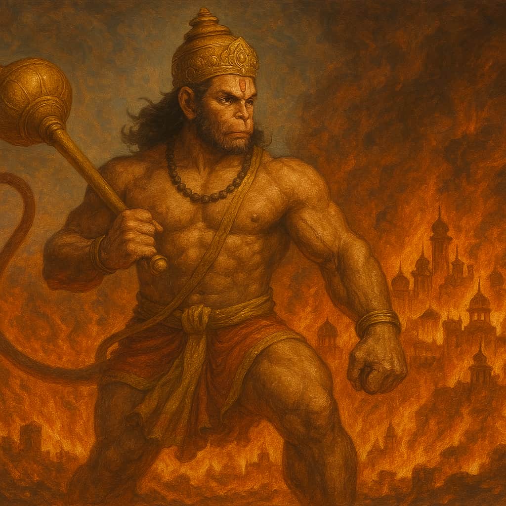 Real Lord Hanuman Body