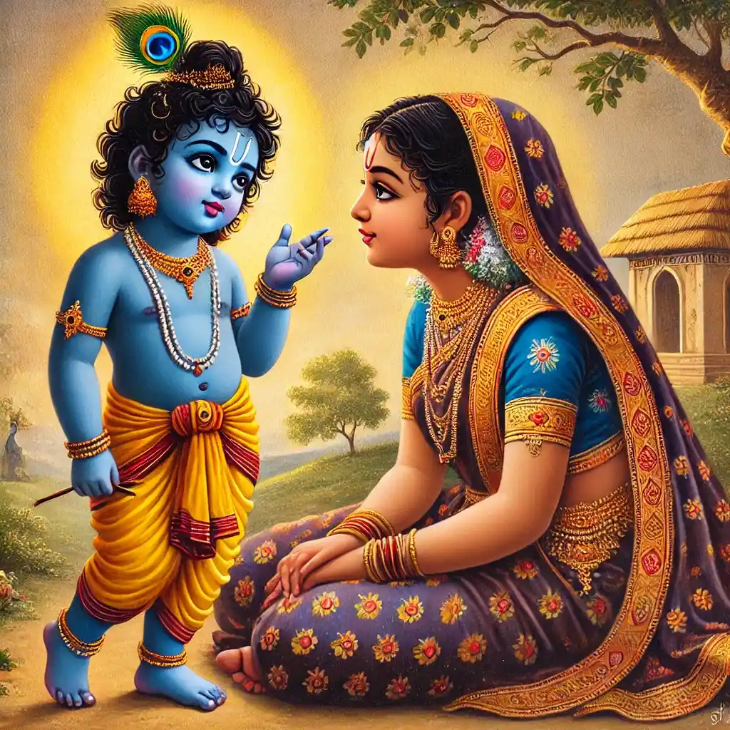 Janmashtami 2025 | Most Enchanting Shree Krishna Leela of Eating Mud ...